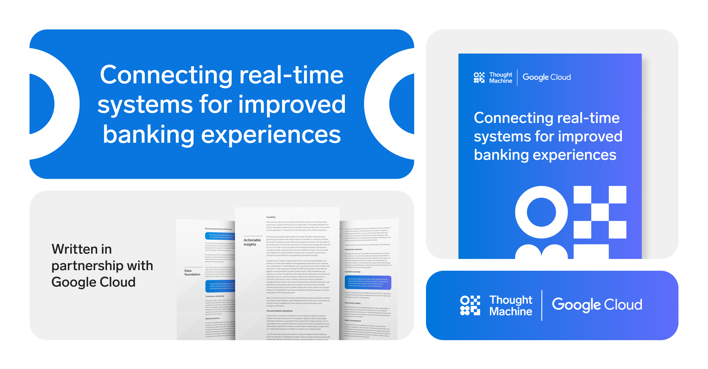 Connecting real time systems for improved banking experiences